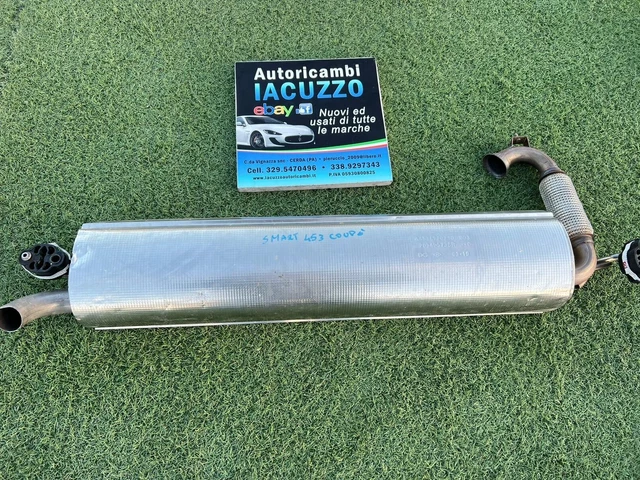 MARMITTA ORIGINALE PARI Al Nuovo Smart Fortwo Coupè 453 EUR 300,00 ...