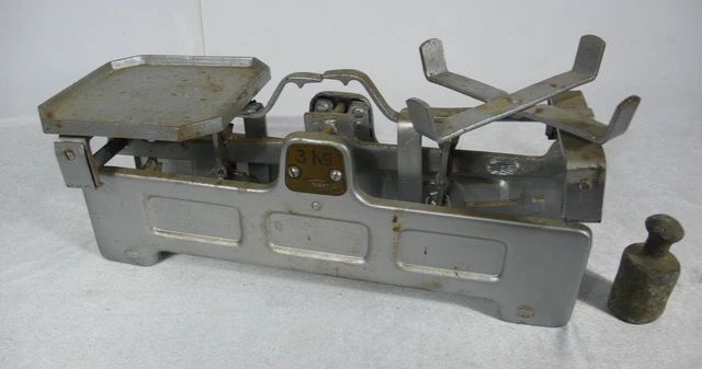 OLD BEAM SCALE 3 kg by Duke scale merchant scale iron $41.59 - PicClick