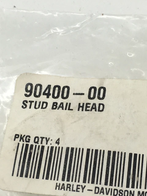 NOS OEM GENUINE Harley Davidson Saddlebag Bail Head Stud bolt 90400-00A ...