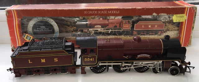 HORNBY RAILWAY LMS Patriot Class Duke Of Sutherland 00 Gauge Scale ...