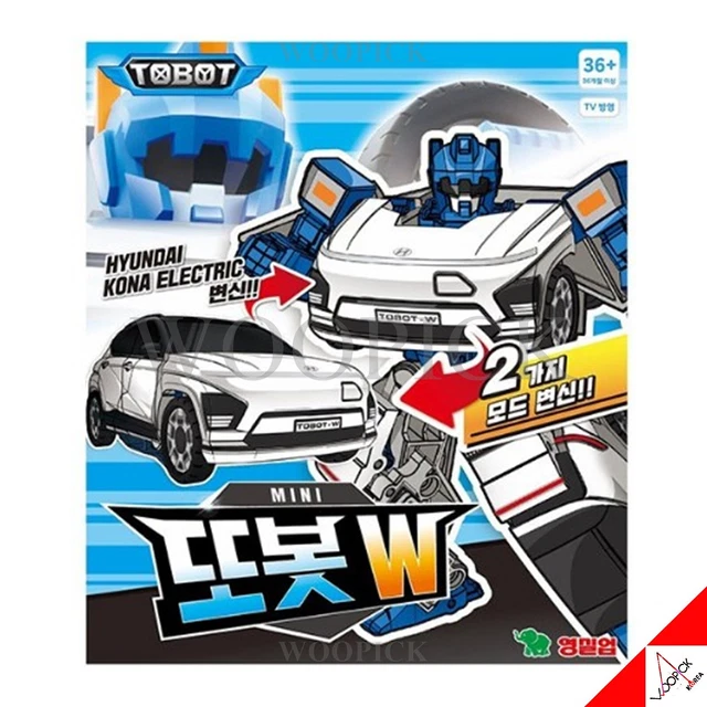 TOBOT 2024 NEW Tobot W Mini Ver Transformer Robot Hyundai Kona Action ...