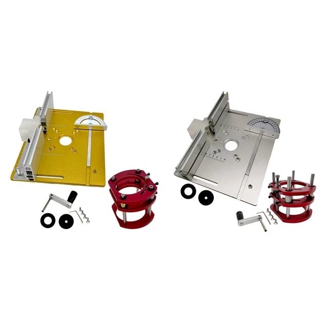 MULTIFUNCTIONAL ROUTER TABLE Insert Plate ,Router Lift Table for 64 ...