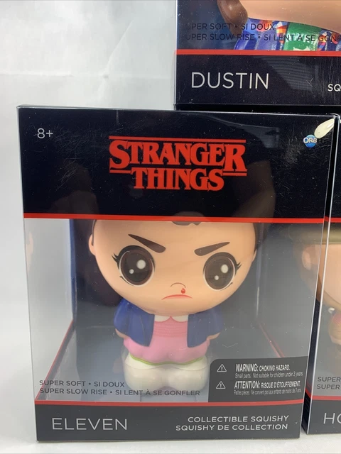 STRANGER THINGS COLLECTIBLE Squishy Eleven Hopper Dustin Netflix Lot of ...