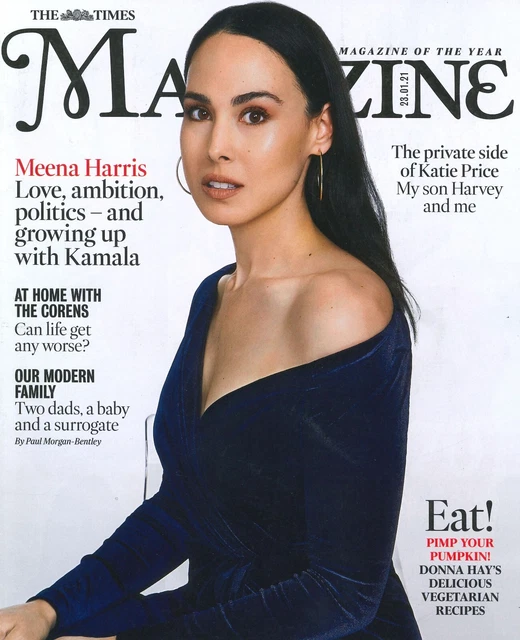 UK TIMES MAGAZINE: Meena Harris, Anna Friel, Katie Price, Giles Coren ...