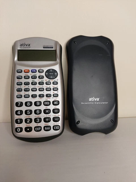 SCIENTIFIC CALCULATOR BY ATIVA AT-S4650P £9.99 - PicClick UK