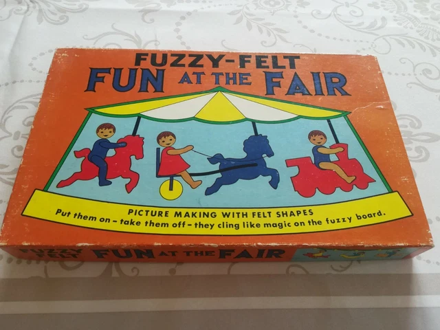 JEU ANCIEN FUZZY-FELT Fun At The Fair - Boite et notice - 1968 ...