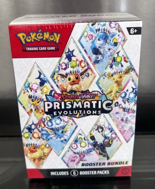 POKEMON SV PRISMATIC Evolution Booster Trading Card Bundle - In Hand ...