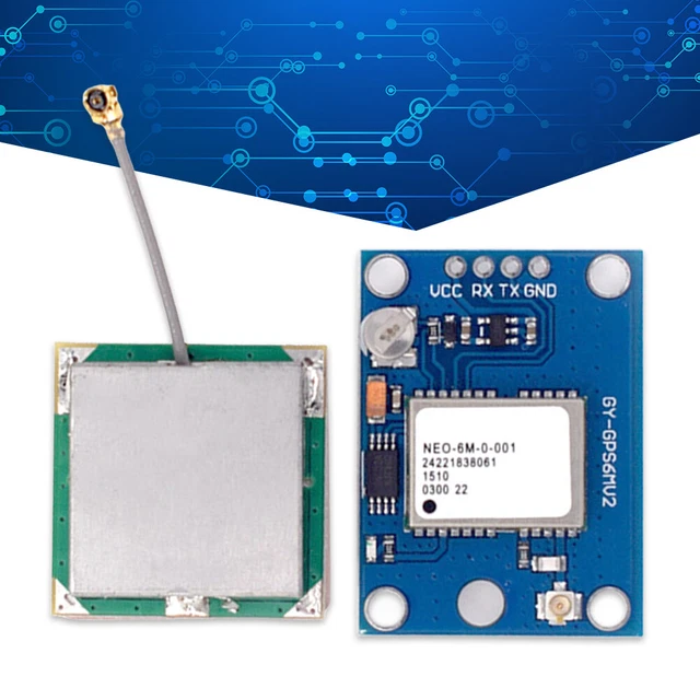 GY-NEO6MV2 GPS FLIGHT Controller Module NEO-6M NEO6MV2 Large Antenna ...