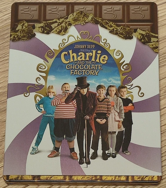 CHARLIE AND THE Chocolate Factory (Czech Release???) Steelbook Blu-Ray ...