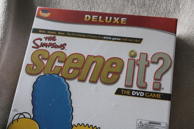 THE SIMPSONS SCENE It? The DVD Game DELUXE Edition Board Game | Sealed ...