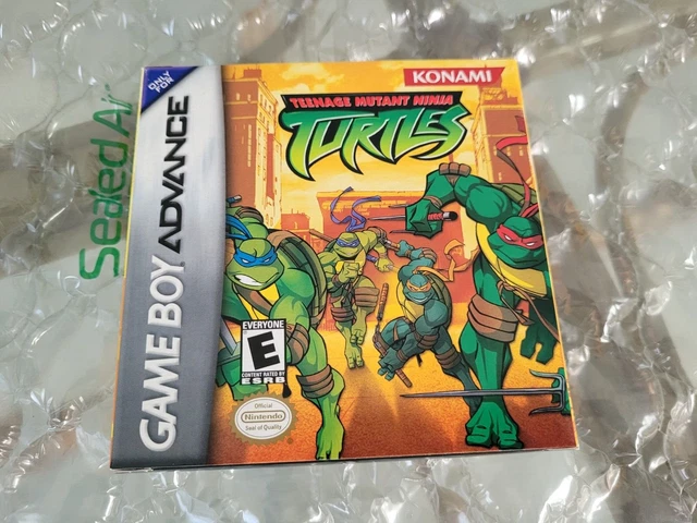 TEENAGE MUTANT NINJA Turtles Game Boy Gameboy Advance NTSC USA Complete ...