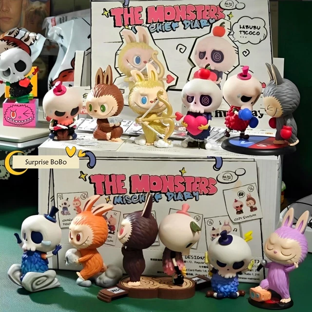 POP MART LABUBU THE MONSTERS Mischief Diary Series Blind Box Confirmed ...