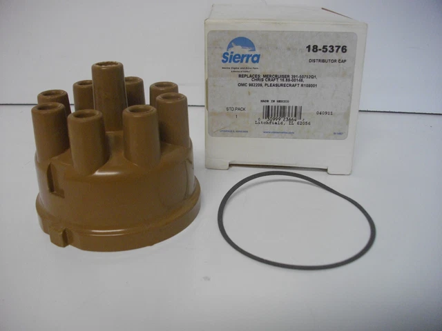 SIERRA 18-5376 DISTRIBUTOR cap Replaces MerCruiser 391-50752Q1 Mallory ...