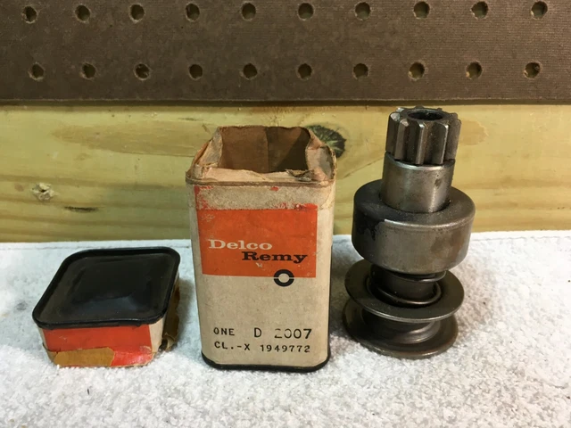 DELCO REMY D-2007 (1949772) NOS Starter Drive £26.69 - PicClick UK