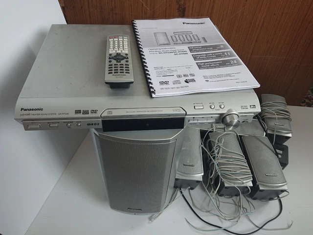 PANASONIC SA-HT530 600WATT DVD Home Theatre Sound System £50.00 ...