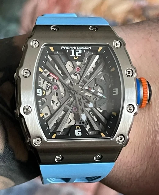 OROLOGIO PAGANI DESIGN PD-1738 Mov. SEIKO VH65. Ispirato Mille ...