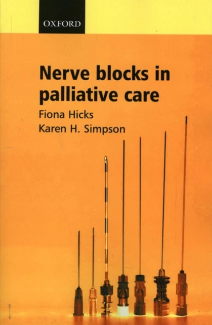 BLOC NERVEUX EN Soins Palliatifs Karen H., Hicks, Fiona Simpson EUR 6 ...