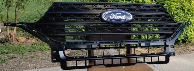 FORD EXPLORER FRONT Grill, 2020-2024 21 22 23 Black Grill with Emblem l ...