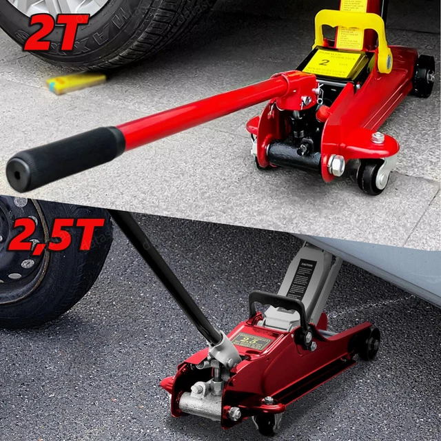 HYDRAULSICHER KFZ- RANGIER- Wagenheber 2,5t/ 2t Hydraulisch 2T Rangierwagenheber EUR 39,99 ...