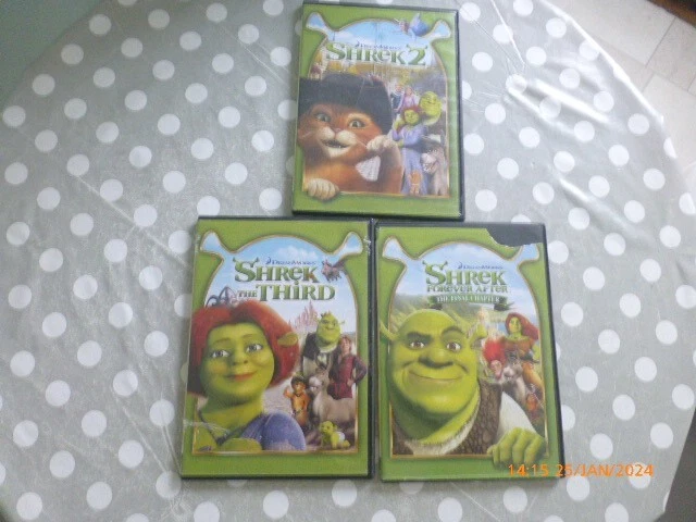 SHREK 2 / Shrek the Third / Shrek Forever After £4.99 - PicClick UK