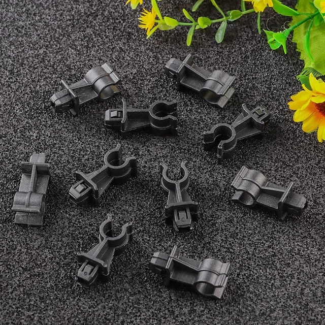 SUPPORT CLIP BLACK Retainer Prod Rod Clamp For Nissan Qashqai ...