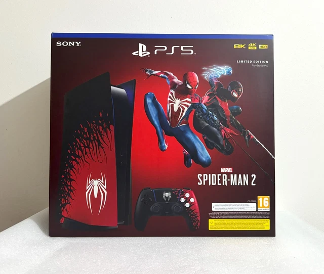 SONY PS5 CONSOLE Marvel's Spider-Man 2 Limited Edition Bundle European ...