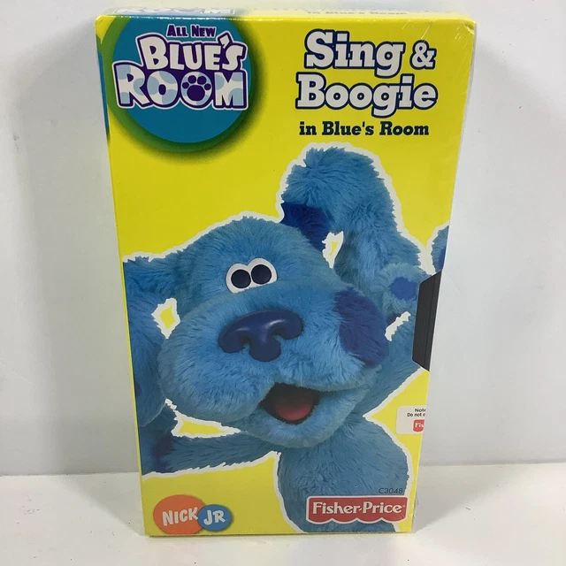 BLUE'S CLUES: BLUE'S Room: Sing and Boogie in Blue's Room (VHS) EUR 5 ...