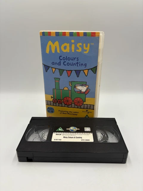 MAISY COLOURS AND Counting (2000, Uc) PAL VHS Video Tape - Childrens ...