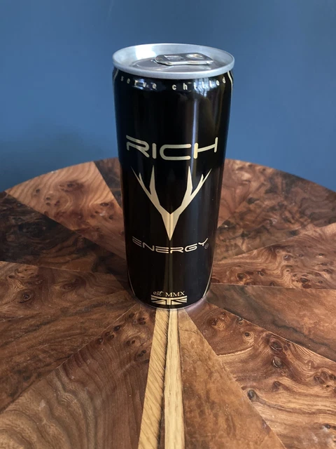 *RARE* ORIGINAL LOGO Rich energy Can Formula 1 F1 HAAS memorabilia £10. ...