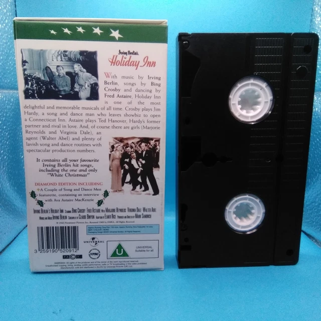 HOLIDAY INN BING Crosby Fred Astaire VHS PAL Rare Diamond Anniversary ...