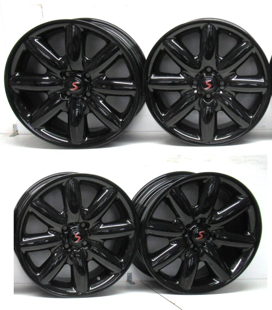 REFURBISHED MINI COOPER S 17 Inch S Spoke 85 Alloy Rims Wheels R53 R52 ...
