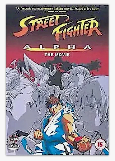 STREET FIGHTER ALPHA Movie MANGA DVD Shigeyasu Yamauchi FREE P&P VGC 15 ...