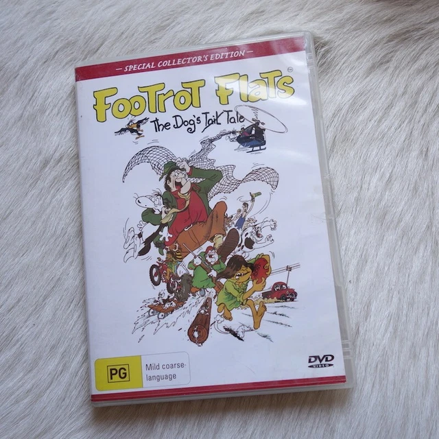 VINTAGE MURRAY BALL FOOTROT FLATS The Dogs Tale Movie 1986 80s Vtg ...