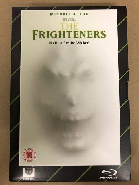 THE FRIGHTENERS (BLU-RAY & DVD) HMV VHS Range, Michael J. Fox, OOP ...