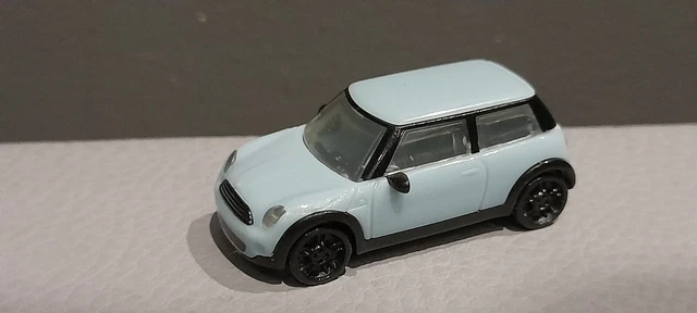 MICRO CAR KINDER Surprise Blue BMW Mini Car Figure OFFICIAL LICENSED ...