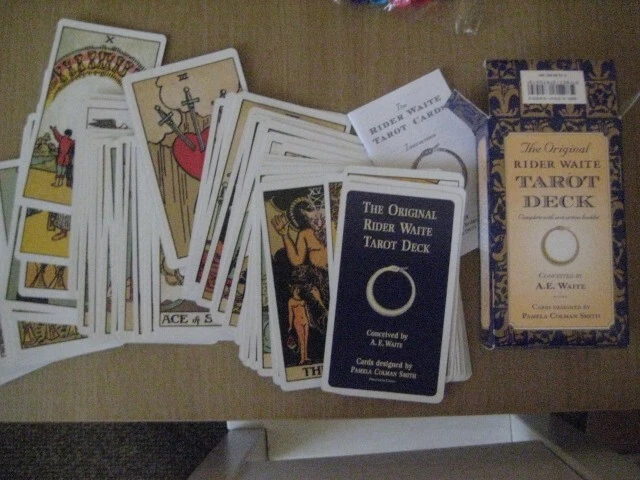 Vintage 1993 The Original Rider Waite Tarot Deck 78 Cards Complete