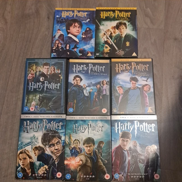 HARRY POTTER COMPLETE 8 film collection dvd £5.92 - PicClick UK
