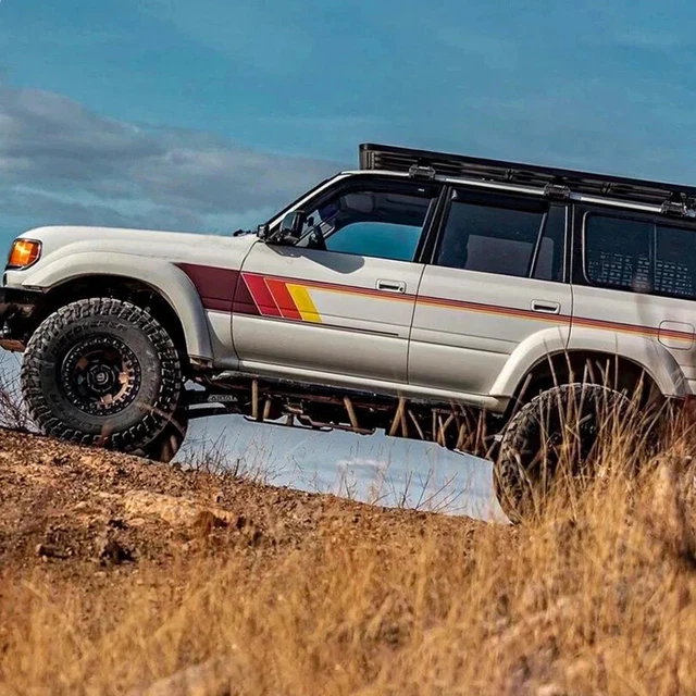 TOYOTA LANDCRUISER 80 series side decal retro styling 4x4 Styleside ...