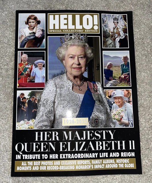 HELLO QUEEN ELIZABETH II Special Collectors Edition - Queens Death & Funeral £11.49 - PicClick UK