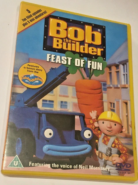 BOB THE BUILDER Feast Of Fun Dvd £0.99 - PicClick UK