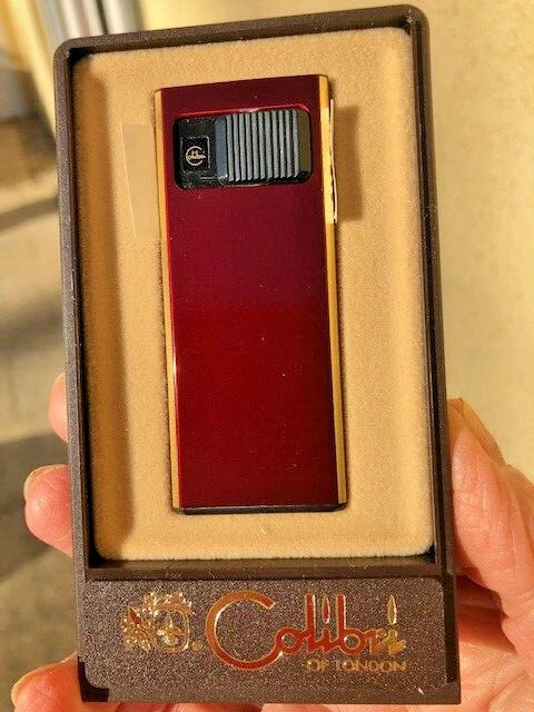 COLIBRI- BRIQUET ANCIEN Colibri Molectric Gaz- Collection Lighter-1985 ...