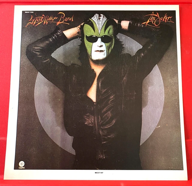STEVE MILLER BAND The Joker Album Cover Art PICTURE / PRINT 11" x 10.5 ...