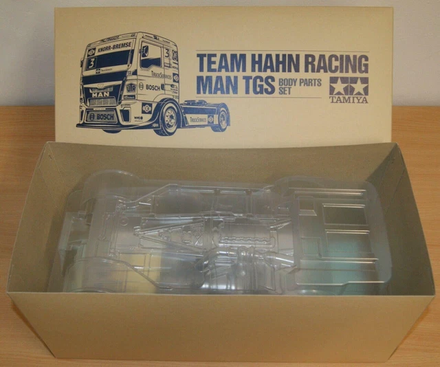 TAMIYA 51606 TEAM Hahn Racing MAN TGS Body Parts Set (TT01Type-E/TT01E ...