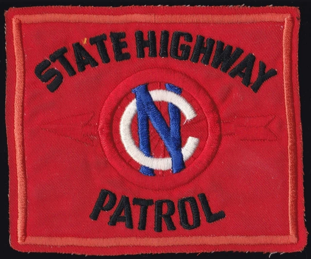 NORTH CAROLINA STATE Highway Patrol Police Patch S-20 $20.49 - PicClick CA
