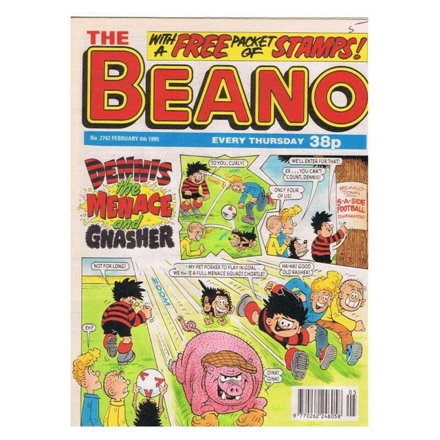 THE BEANO COMIC No.2742 February 4 1995 Dennis mbox2826 EUR 6,12 ...
