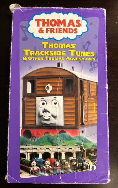 THOMAS' TRACKSIDE TUNES & Other Thomas Adventures VHS Tape with ...