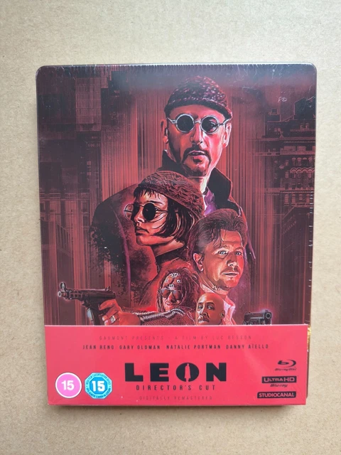 LEON THE PROFESSIONAL - UK 4K UHD Blu Ray Steelbook Limited To 600= NEW ...
