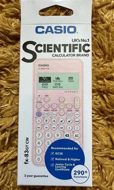 CASIO FX-83GT CW Pink ClassWiz Scientific Calculator New & Sealed FREE ...