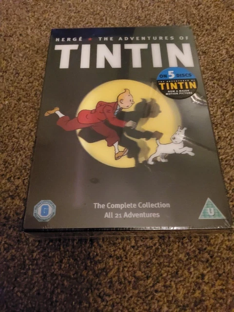 THE ADVENTURES OF Tintin: Complete Collection DVD (2011) Stéphane ...