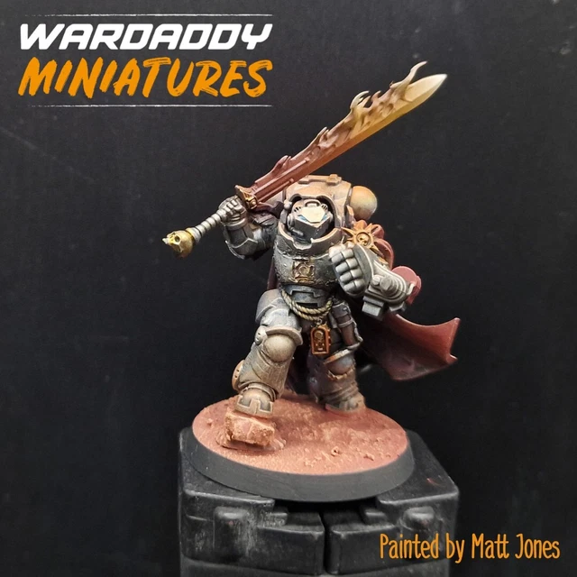 PRO PAINTED WARHAMMER 40k grey knights Castellan Crowe kitbash games ...